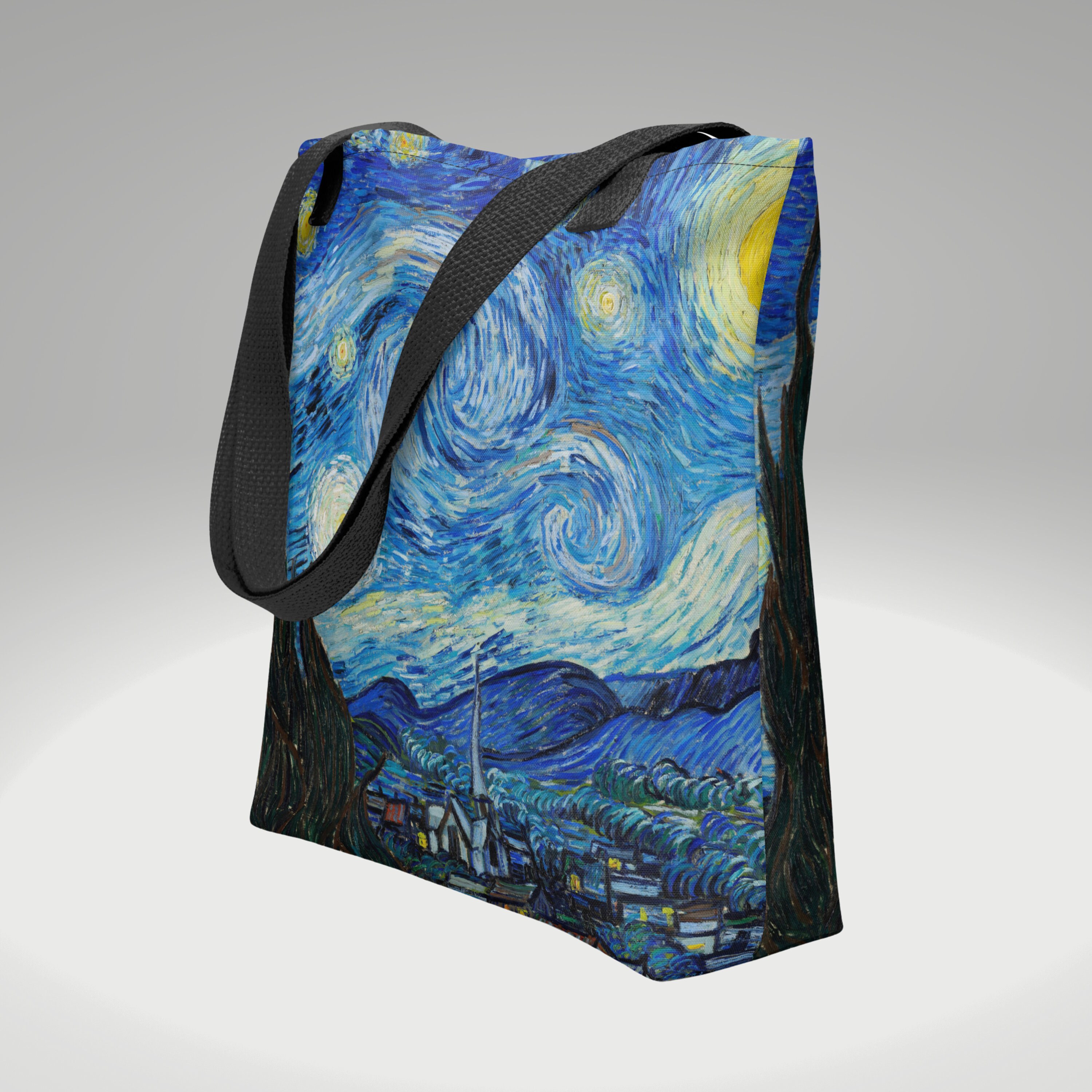 Vincent Van Gogh's Starry Night Tote Bag Impressionist Art-lover Gift ...