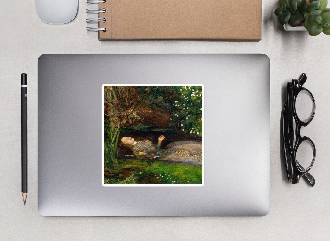 Ophelia by Millais - Art-inspired Bubble-free Sticker 5.5"x5.5" - Etsy