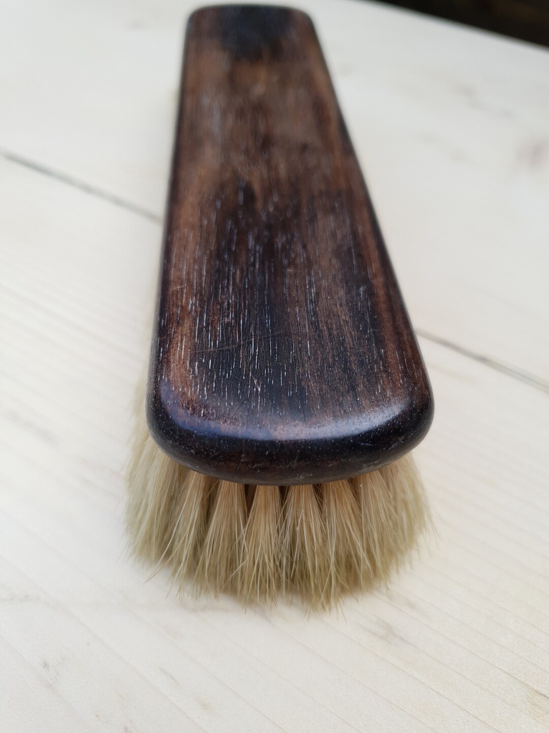 Vintage Ebony Natural Bristle Clothes Brush - Etsy UK