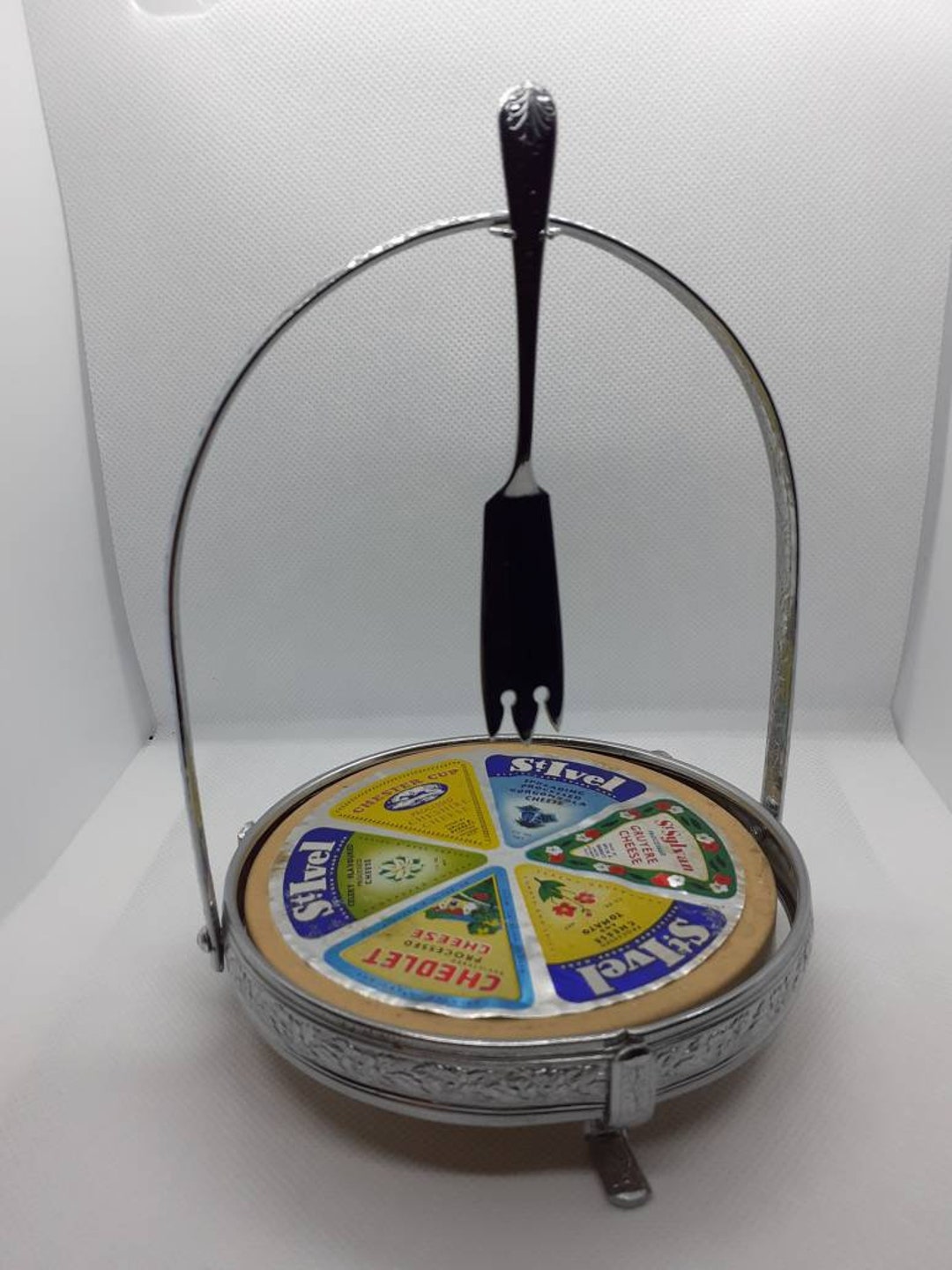 Vintage St Ivel Cheese Triangles Display Server, Complete With Dummy ...