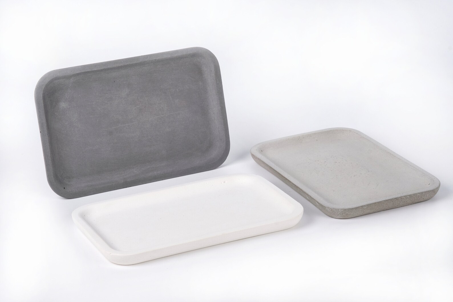 Concrete Tray / Dish / Coaster / Accessory Holder in Rectangle Shape - Etsy