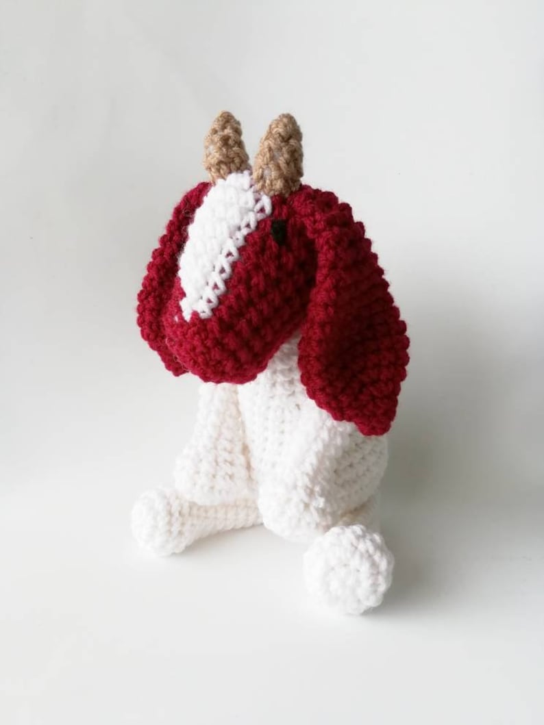 Crochet Goat Toy/ Stuffed Goat Toy/ Amigurumi Goat/ Farm - Etsy