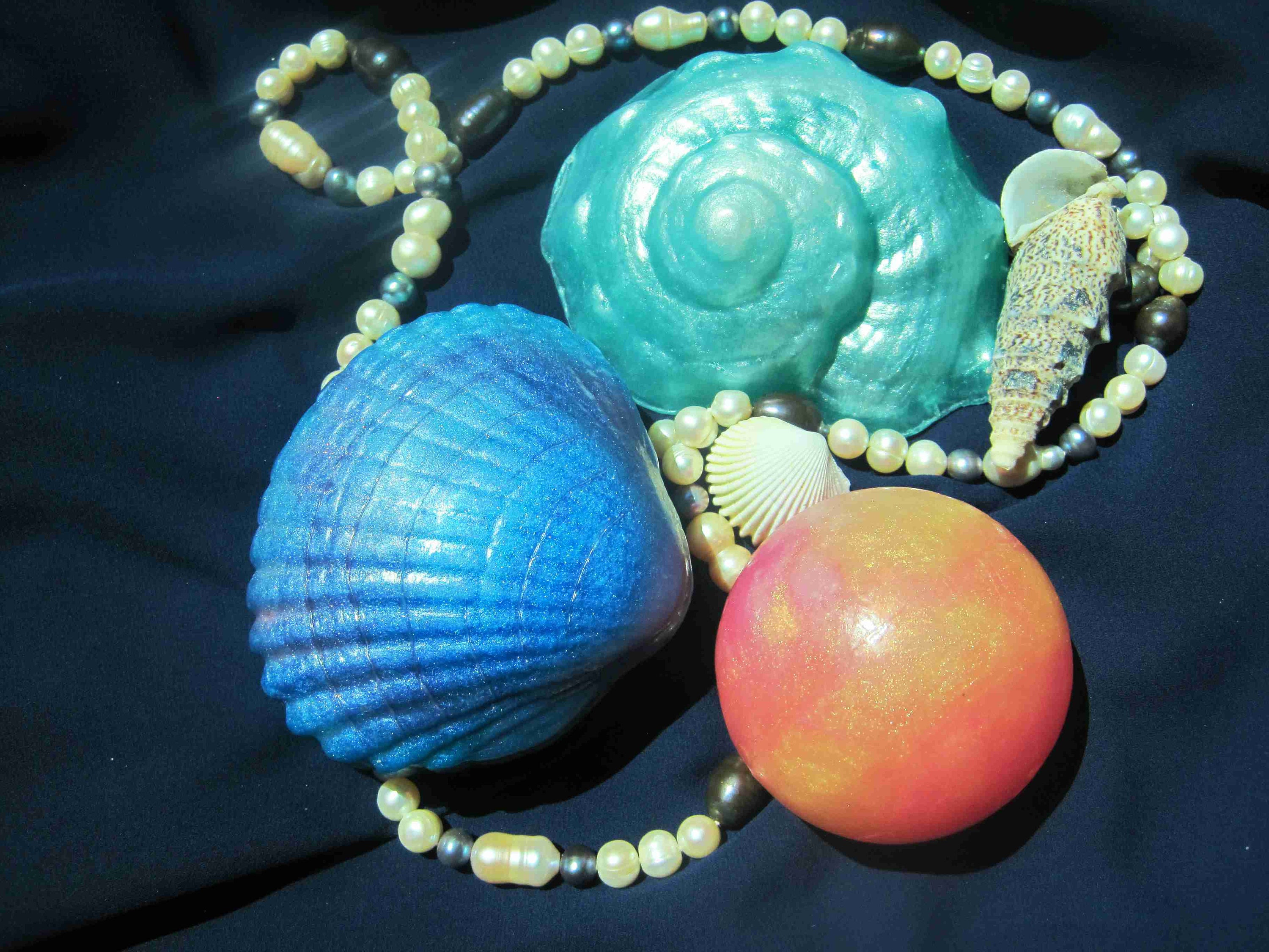 Shell Soap/Pearl Soap/ Shell Shaped Soap/Handmade | Etsy