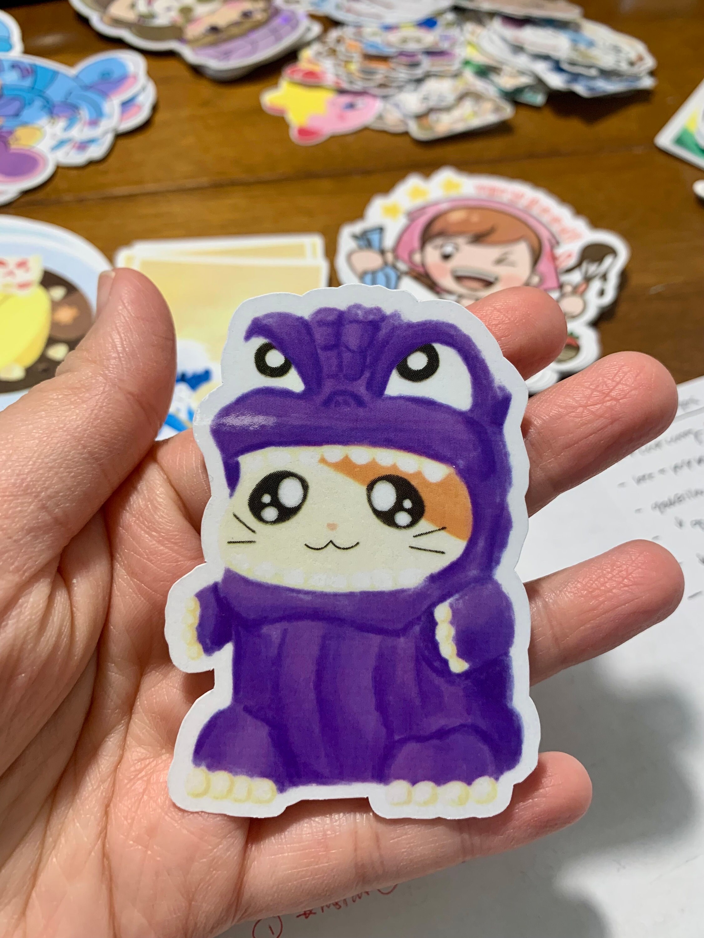 Hamster Monster Fan Art, Aesthetic Hamster Stickers, Decals, Vinyl for ...