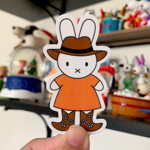 Bunny Miffy Cute Sticker Fan Art Decal Vinyl Sticker for - Etsy