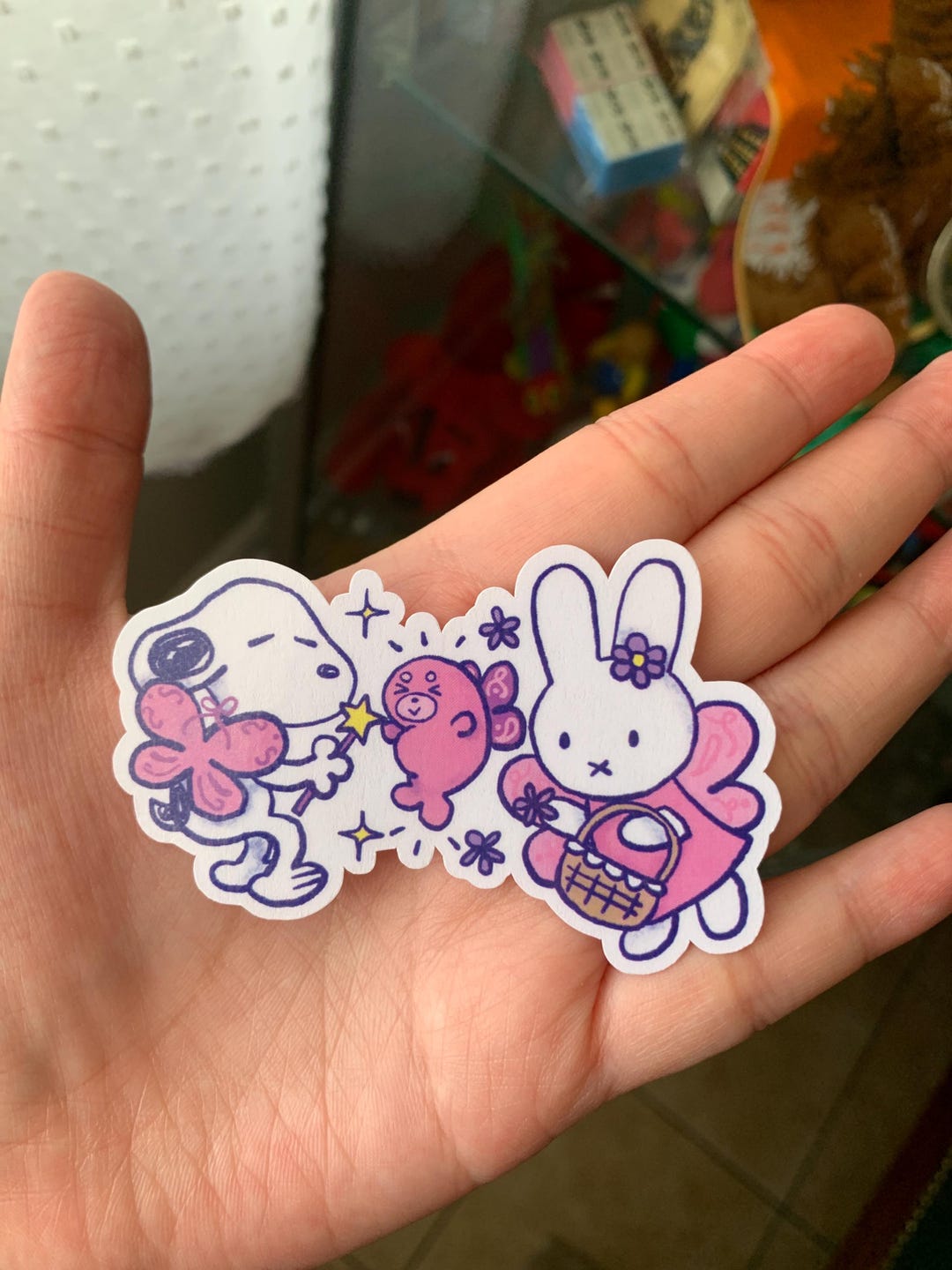 Fairy Friends - Aesthetic Sticker, Decals, Vinyl for Water Bottles ...