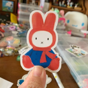 Bunny Miffy Cute Sticker Fan Art, Decal, Vinyl Sticker, for Water ...