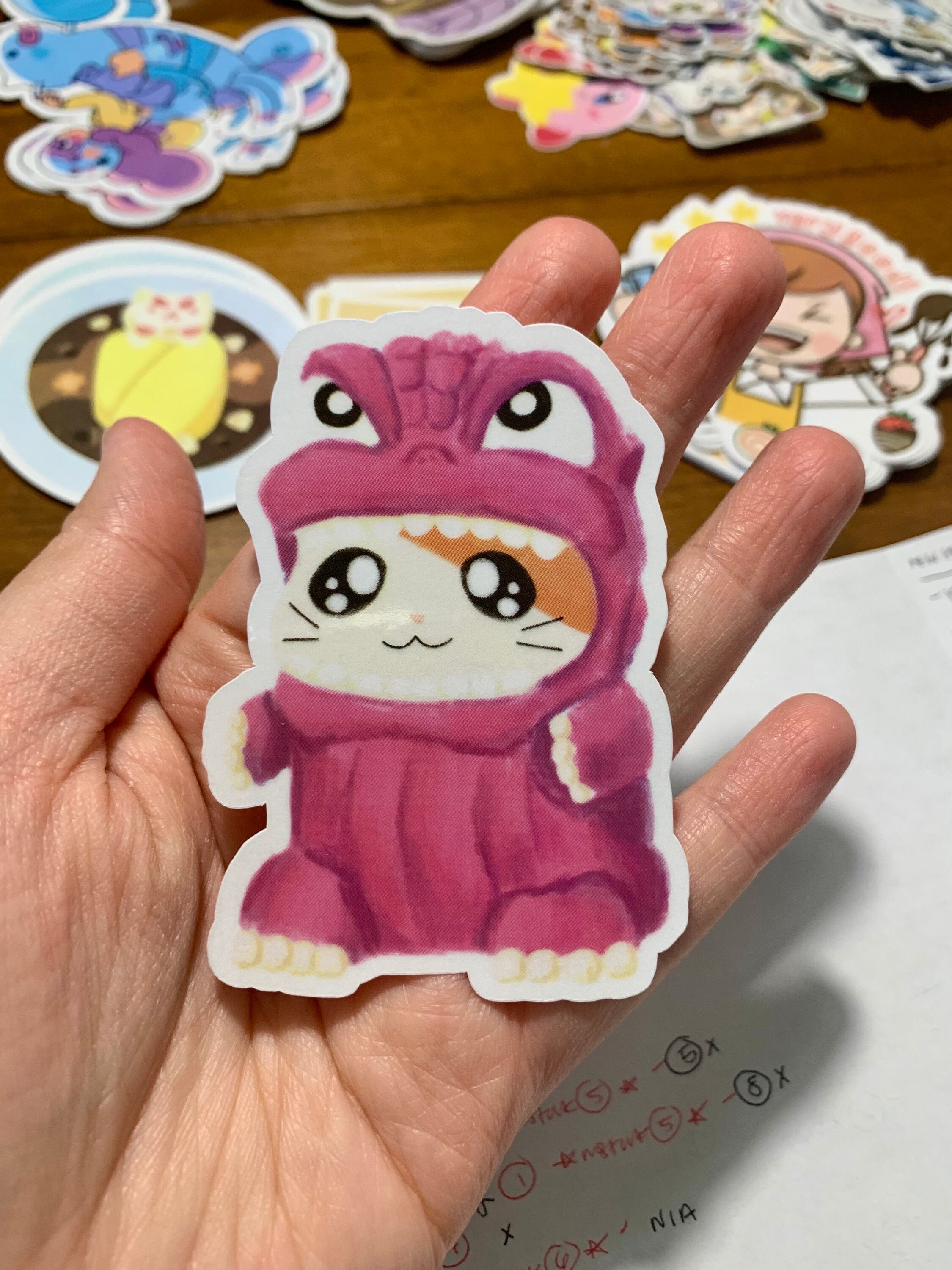 Hamster Monster Fan Art, Aesthetic Hamster Stickers, Decals, Vinyl for ...