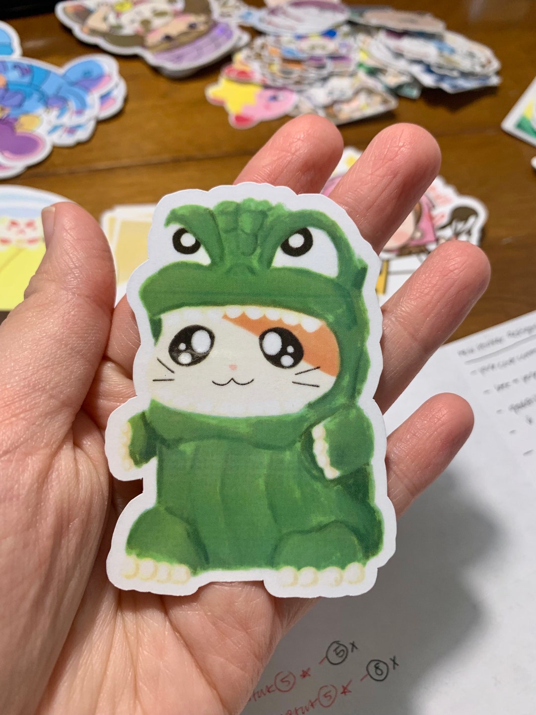 Hamster Monster - Fan Art, Aesthetic Hamster Stickers, Decals, Vinyl ...