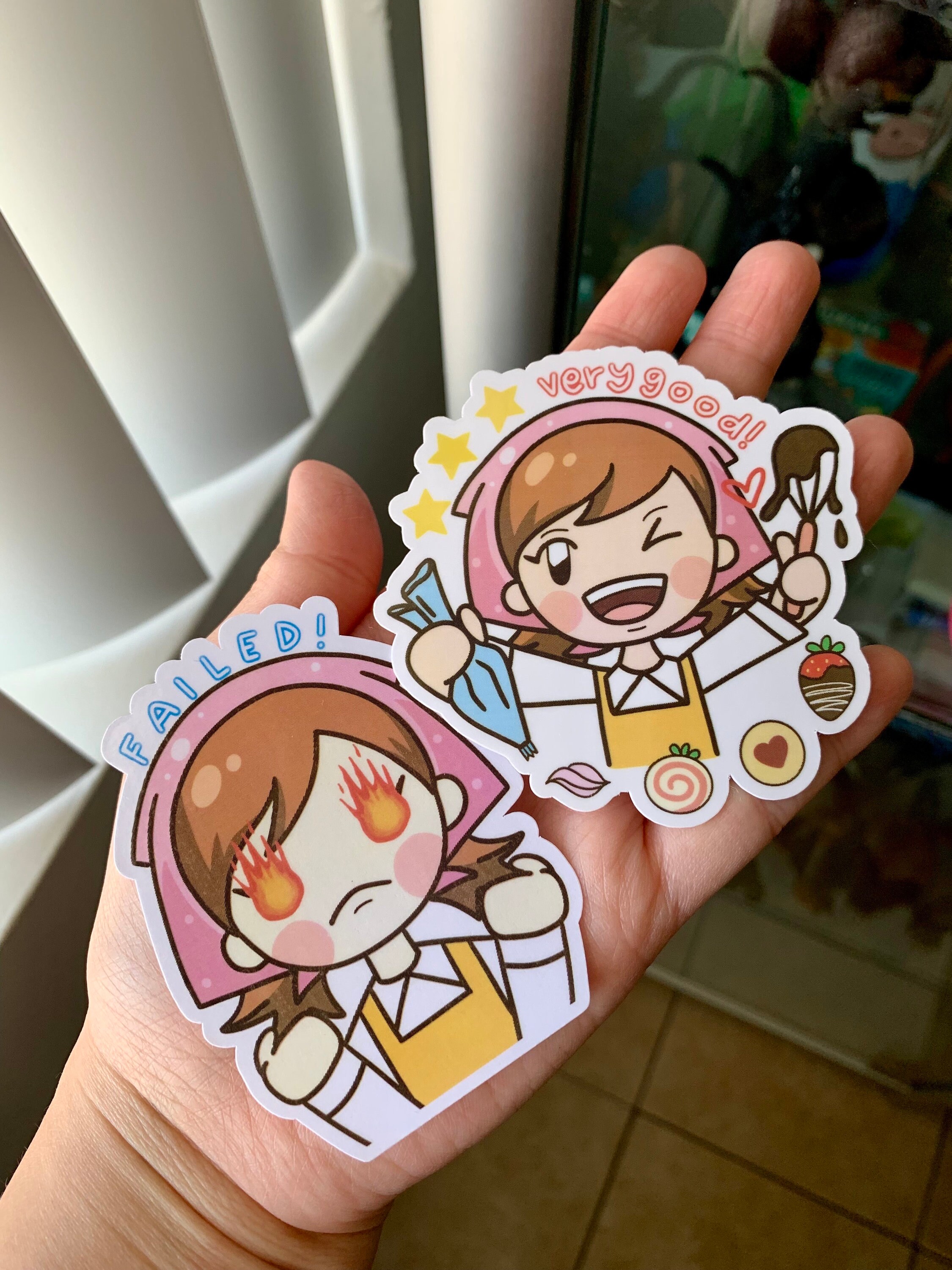 Cooking Game Sticker -fan Art, Aesthetic Cooking Game Sticker, Decals ...