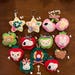 Felt Keychains Handmade L Keychain - Etsy