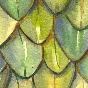 Watercolor Dragon Scale Clip Art - Etsy