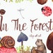 In the Forest Clip Art Set - Etsy