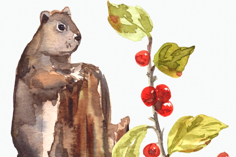 In the Forest Clip Art Set | Etsy