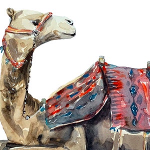 Desert Animals Watercolor Clip Art and Poster - Etsy