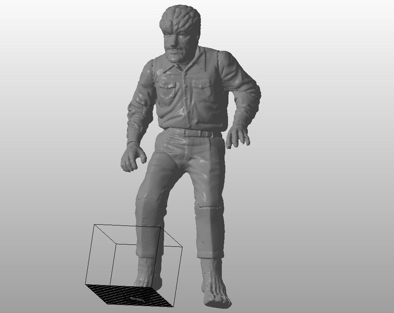 Wolfman Lifesize Movie Figure for 3D Printing / STL File / STL File ...