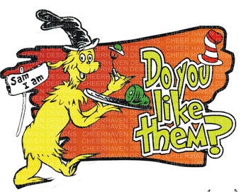 Green Eggs Ham | Etsy