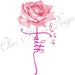 Pink Rose Faith Ribbon Png INSTANT Digital Download Jpg - Etsy