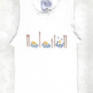 Baby Singlet, Bib and Beanie Set, Baby Sets, Embroidered Clothing ...