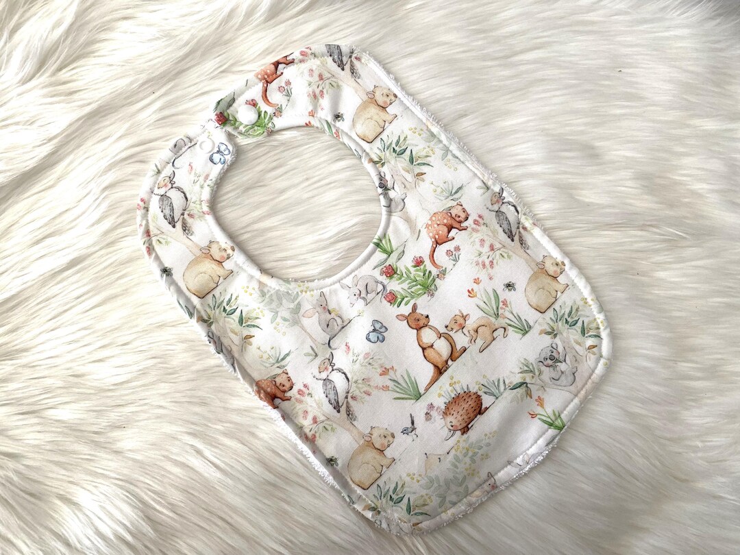 Australian Bush Bib, Kangaroo Bib, Aussie Wildlife Bib, Koala Bib ...
