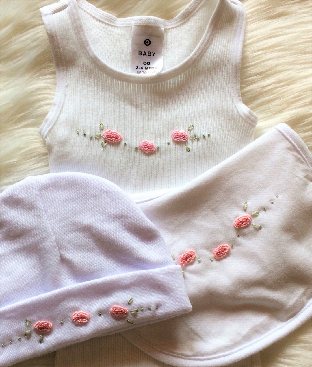 Matching Baby Set, Baby Singlet, Baby Beanie, Coming Home Outfit ...