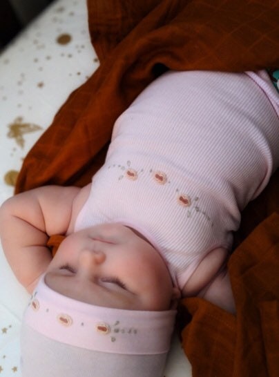 Baby Singlet Floral Rose Singlet Hand Embroidered Baby Pink | Etsy