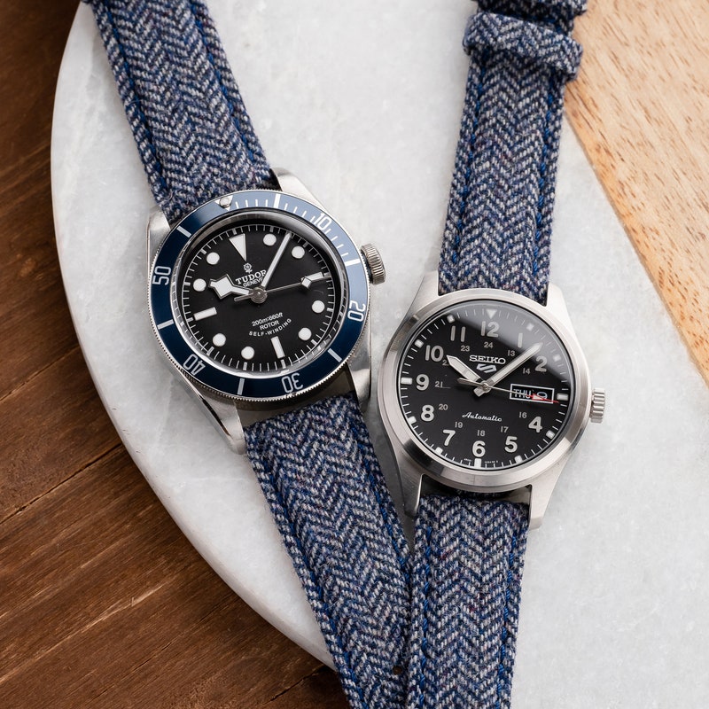 Denim Watch Strap - Etsy