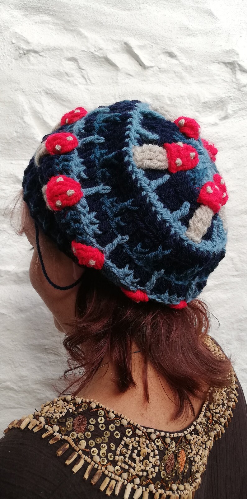 PDF crochet pattern Mushroom Hat Toadstool Fly agaric | Etsy