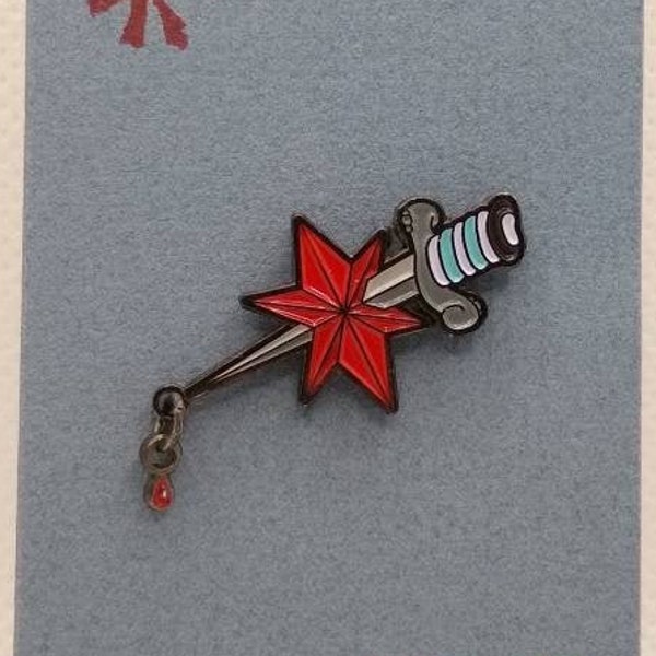 Chicago Enamel Pin - Etsy