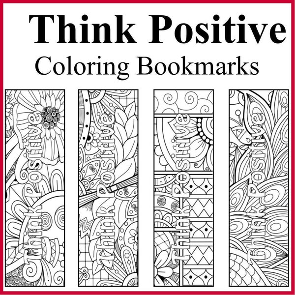 Positive Coloring - Etsy