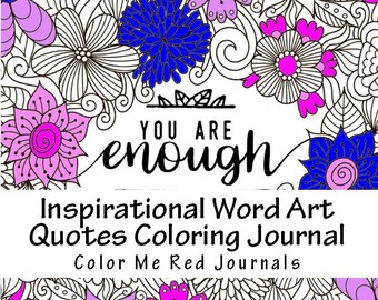 Positive word art | Etsy