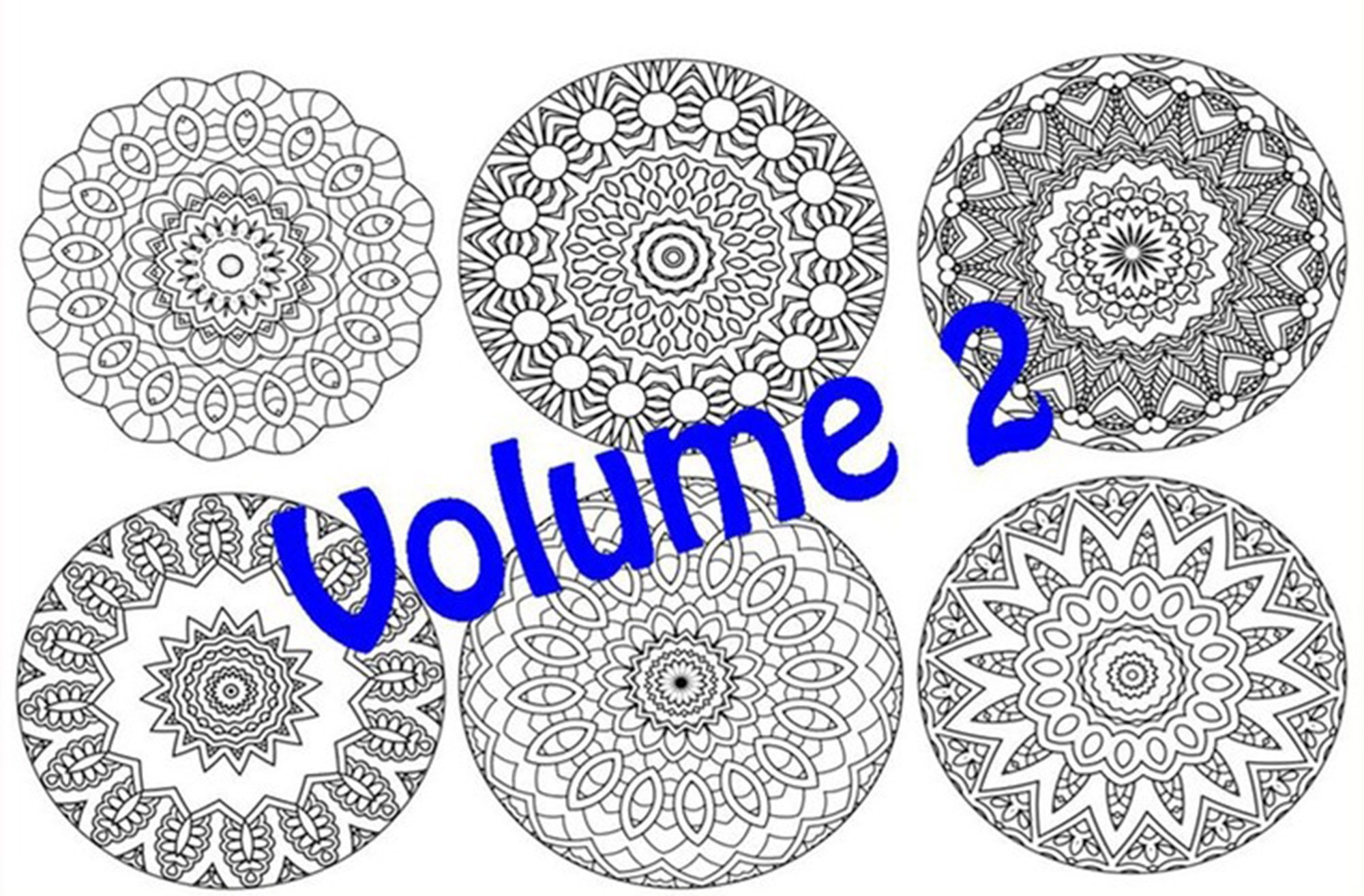 Mandala Coloring Book, Volume 2 – 50 Intricate Mandala Designs for ...