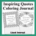 Inspiring Quotes Coloring Journal: Mandala Art, Stress Relief (digital ...