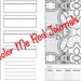 Weekly Planner Coloring and Journaling Binder: Weekly Goal - Etsy