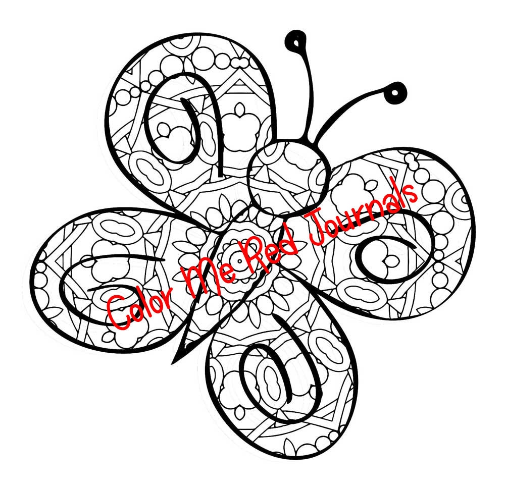 Butterfly Mandala & Designs Coloring Book – 50 Beautiful Butterfly ...