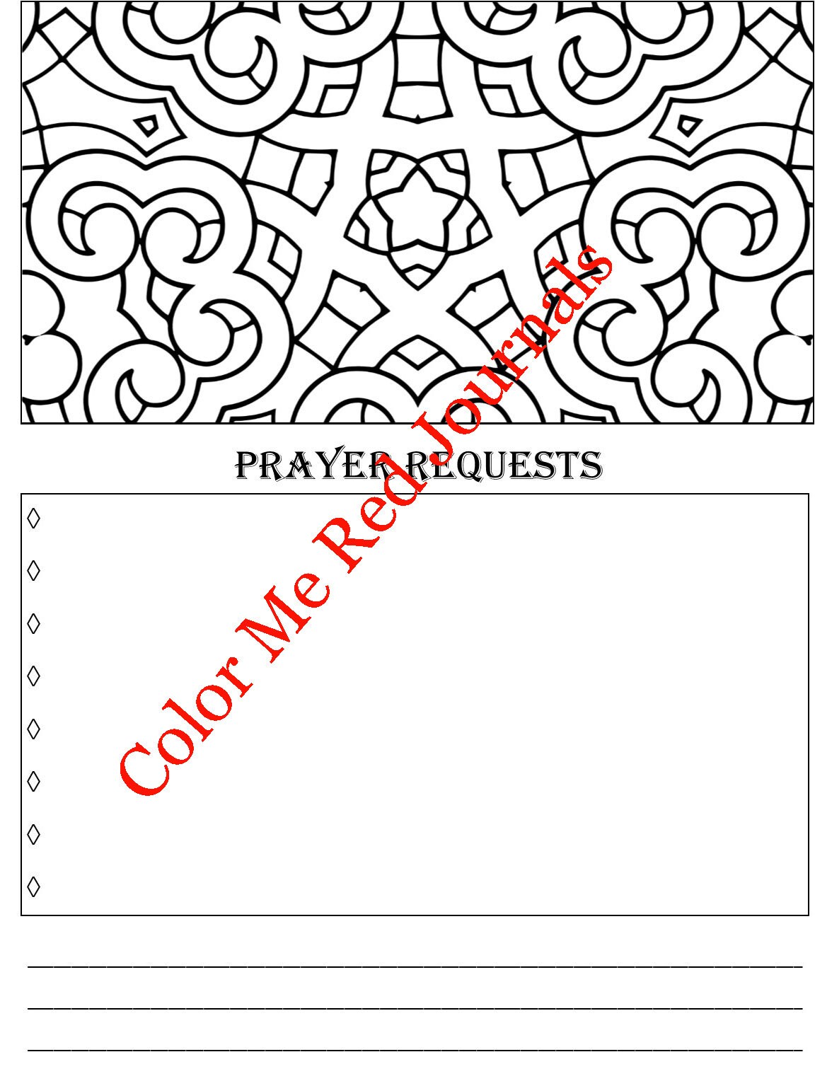 Daily Prayer and Scripture Journal Coloring and Spiritual Meditation ...
