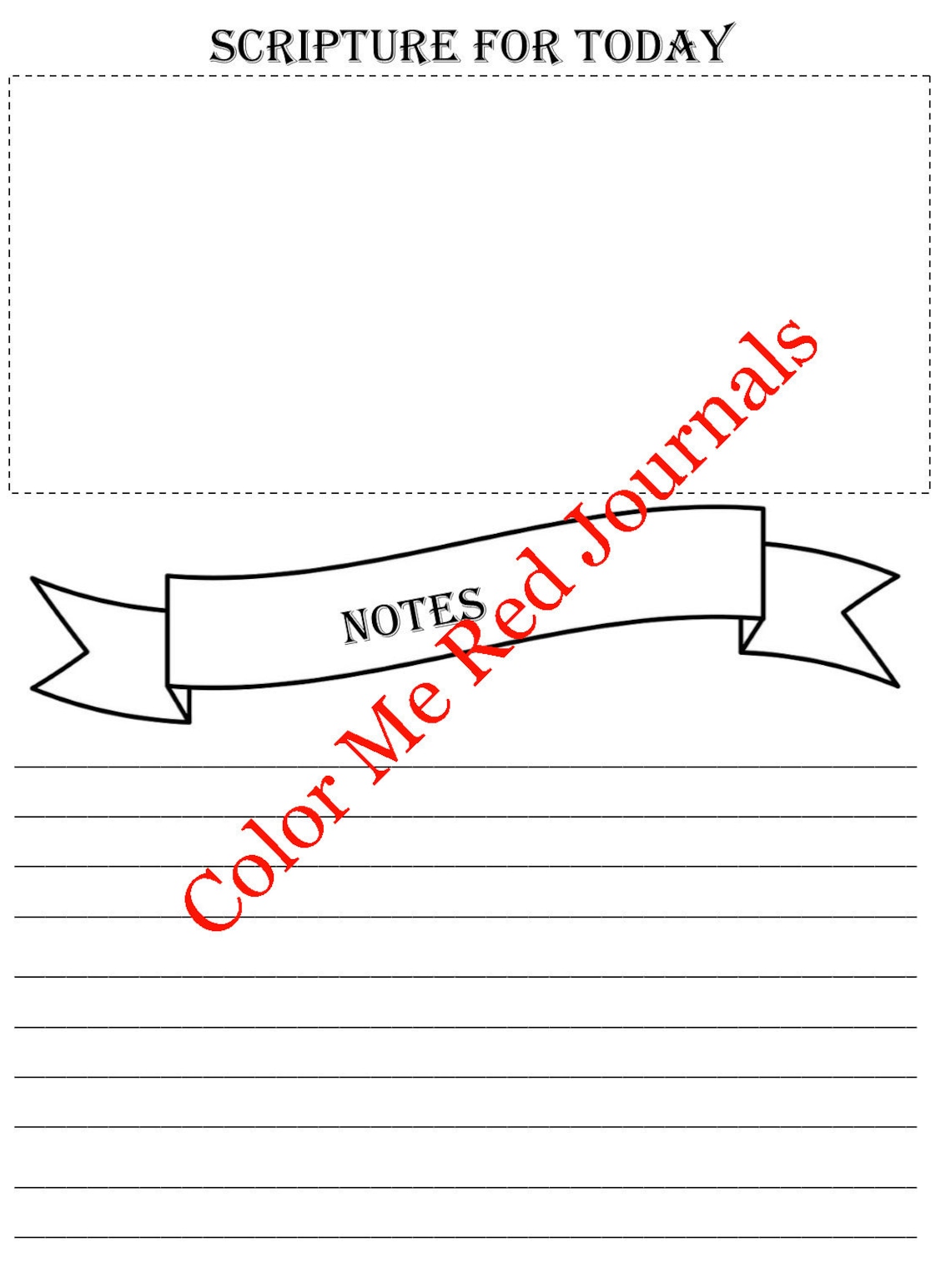 Daily Prayer and Scripture Journal Coloring and Spiritual Meditation ...