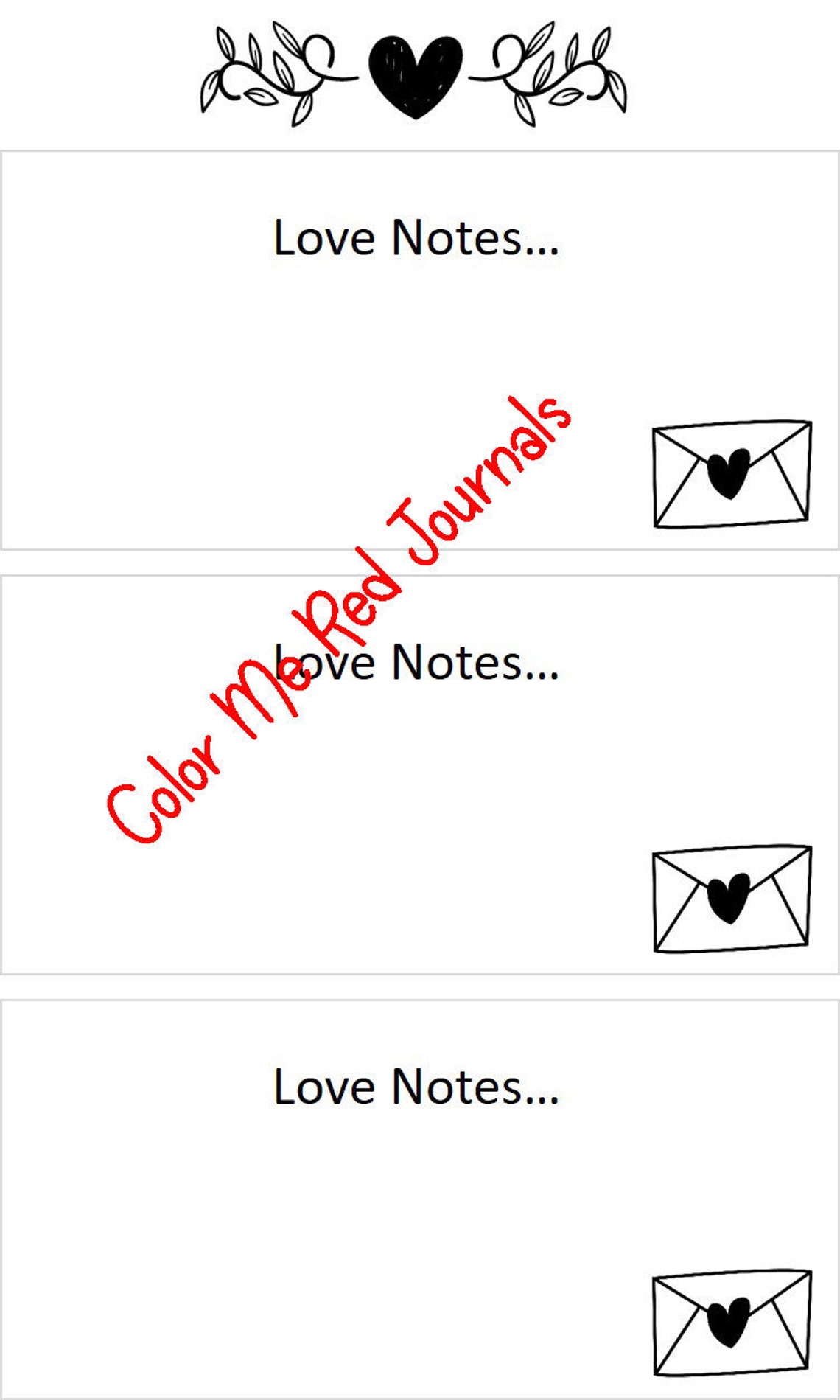 Pass Back and Forth Love Notes Journal for Couples- Relationship ...