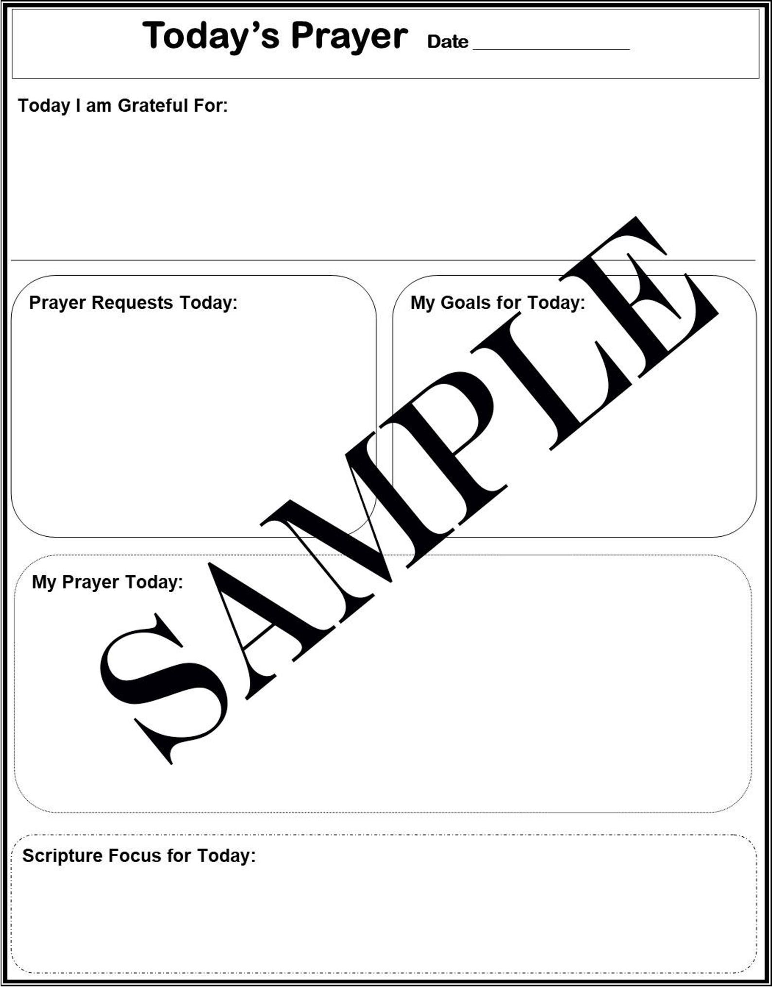 Prayer Journal – Pondering on Gratitude, Daily Prayer & Spiritual ...