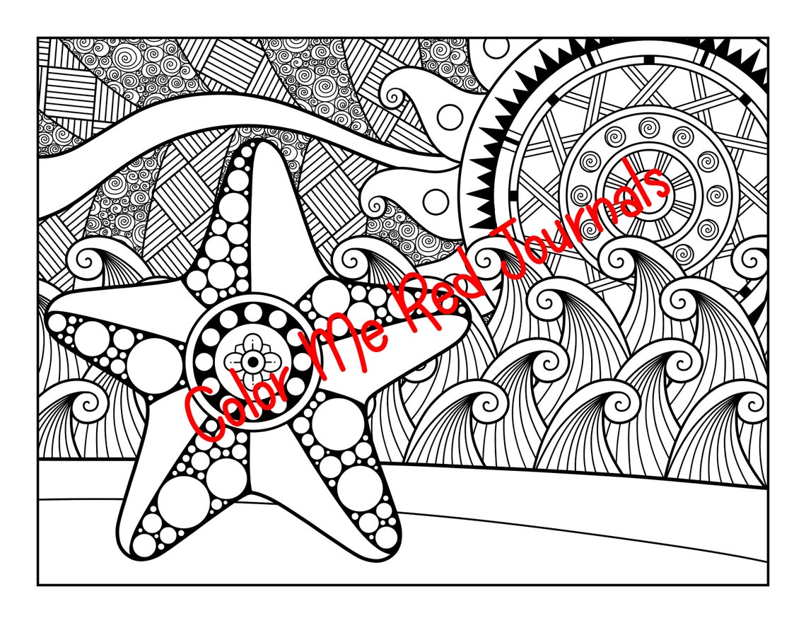 Detailed Coloring Sheets Set 2 20 Patterned Coloring Pages | Etsy