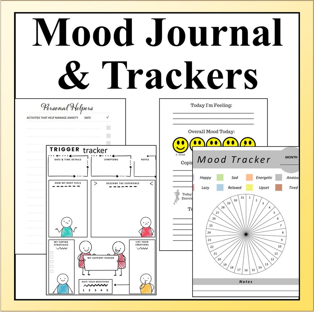 Mood Journal: Keep Track of Your Moods With This Emotion Journal ...