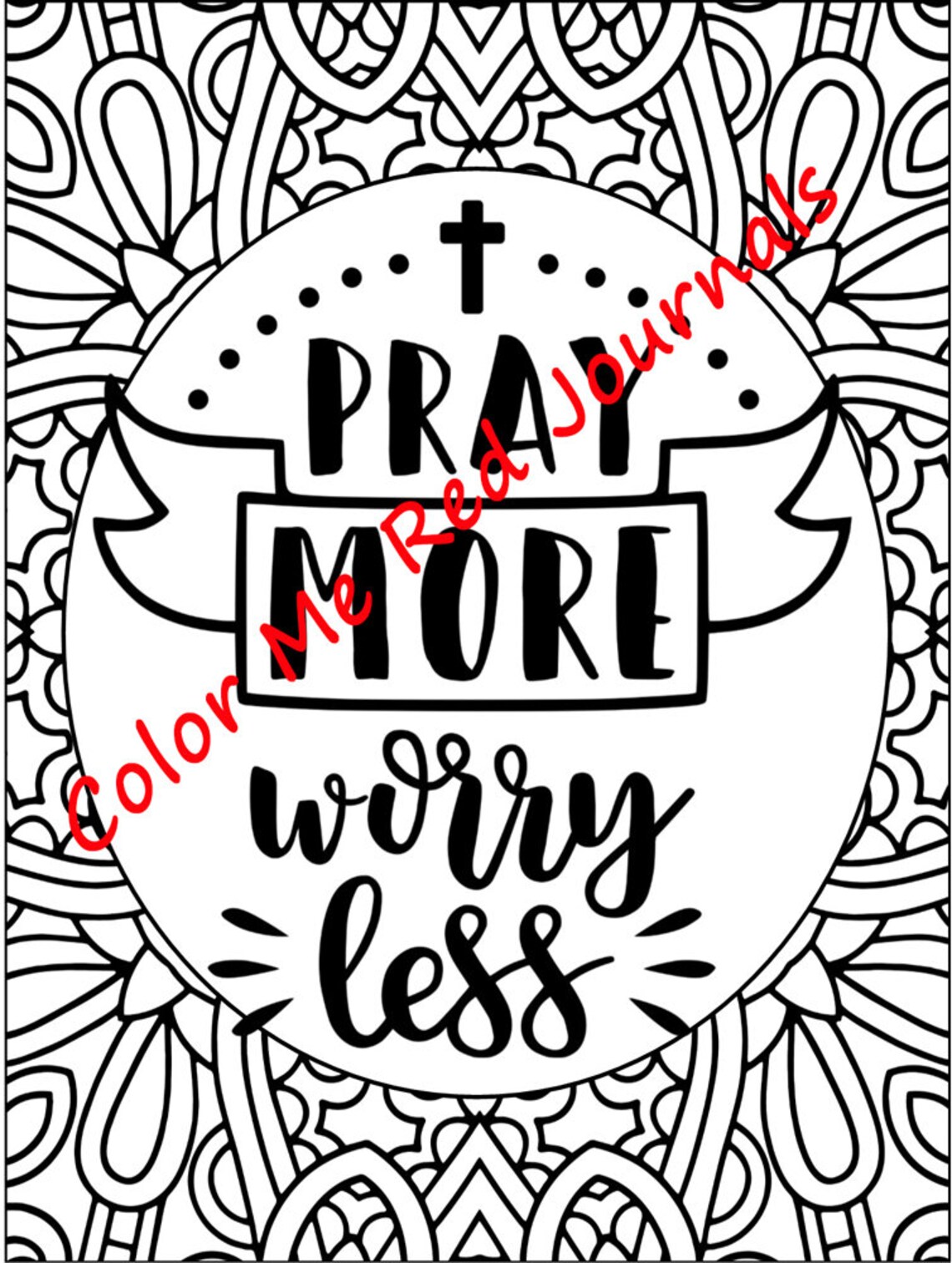 Christian Coloring Pages 50 Bible and Christian Based Teaching Coloring ...