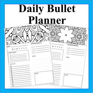 Monthly Coloring Planner Goal Setting, Monthly Evaluating and Coloring ...