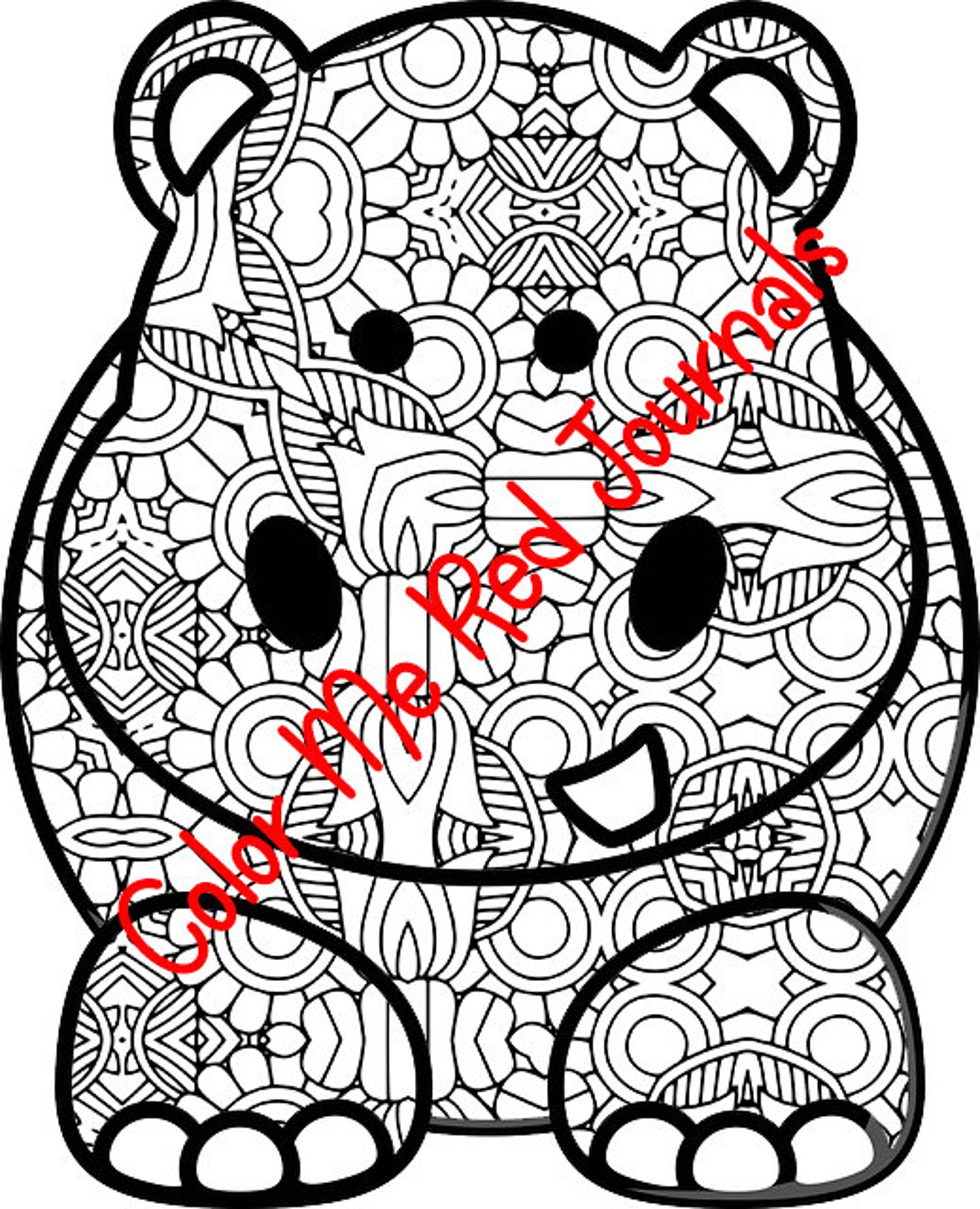 Animal Theme Coloring Book 52 Animal Theme Coloring Pages Animal ...