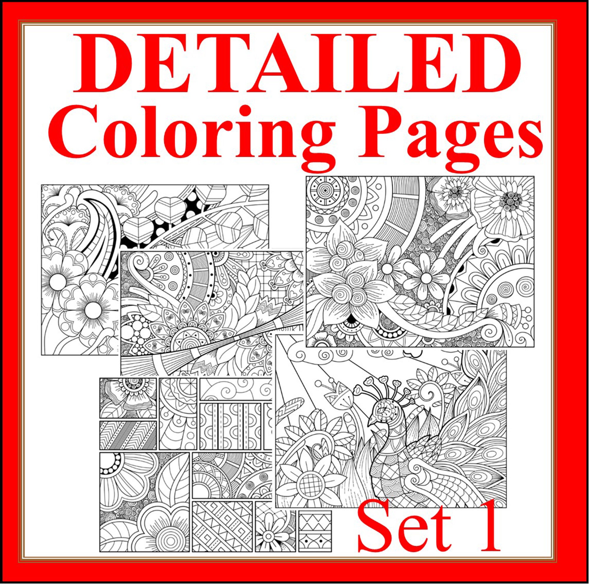 Coloring Sheets For Advanced Coloring