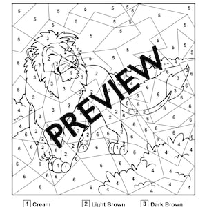 Color by Number Coloring Pages Anti Stress Fun Coloring Activity With ...