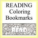 Reading Coloring Bookmarks: 50 Printable Designs (digital Download) - Etsy