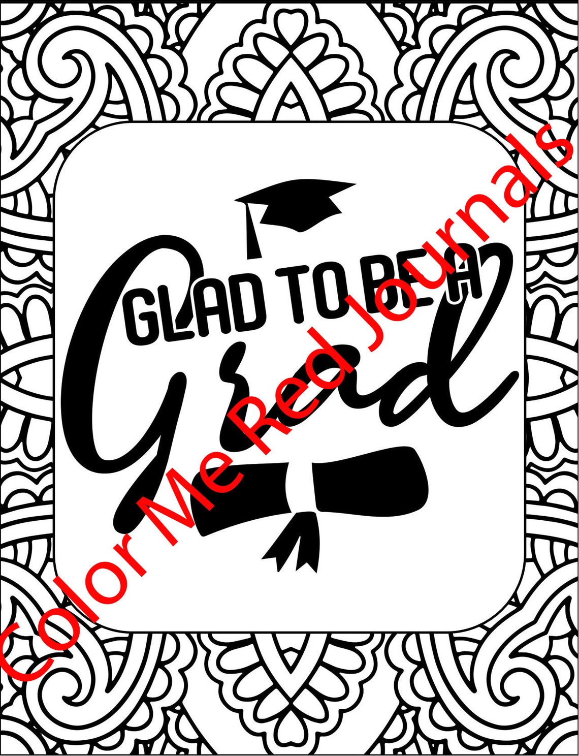 Graduation Posters grad Party Posters Coloring Wall - Etsy