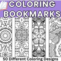 Among Us Printable Coloring Bookmarks - 1 PDF File - 34 Individual ...