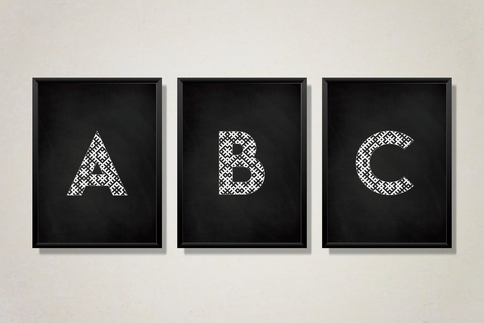 Latvian Alphabet Letters in Traditional Latvian Ornament Pattern ...